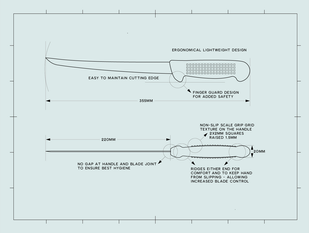 Ironclad Ghost Knife Set – The Ironclad Co.